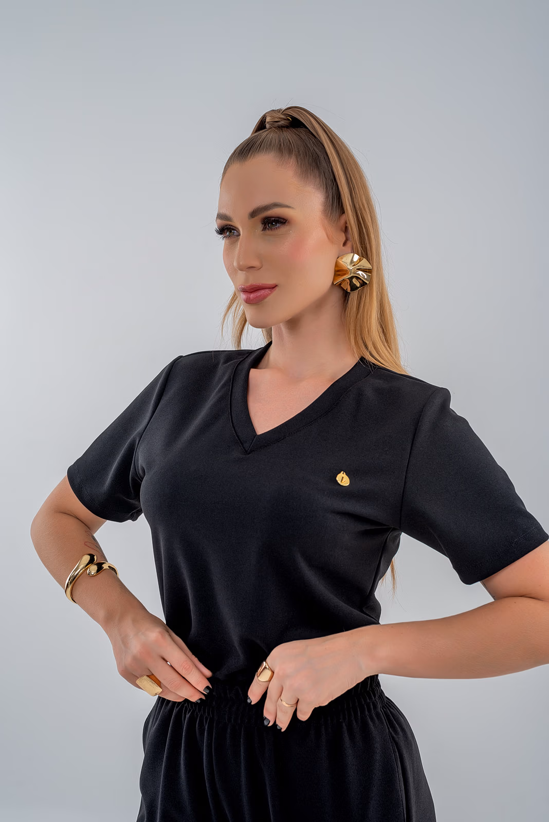 Conjunto Scrub Laura Preto - Mayroca Scrubs e Jalecos