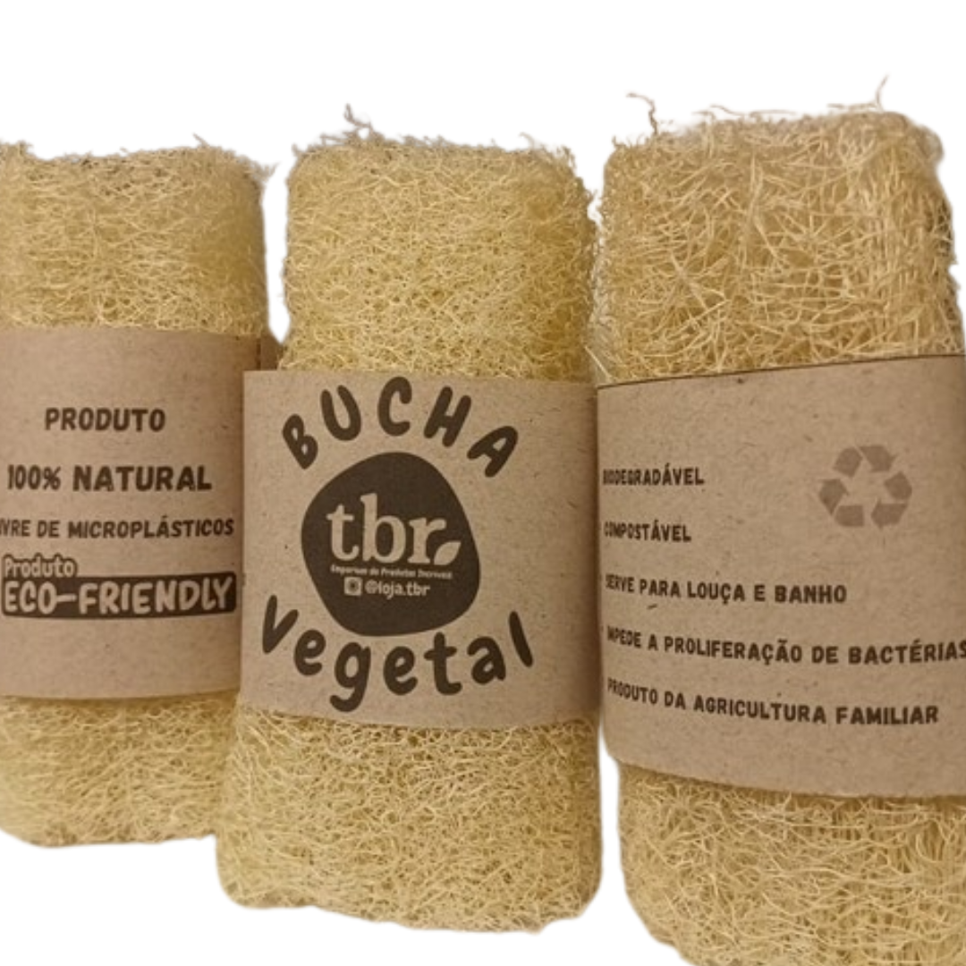 Bucha Vegetal 100% Natural e Biodegradável - LOJA TBR