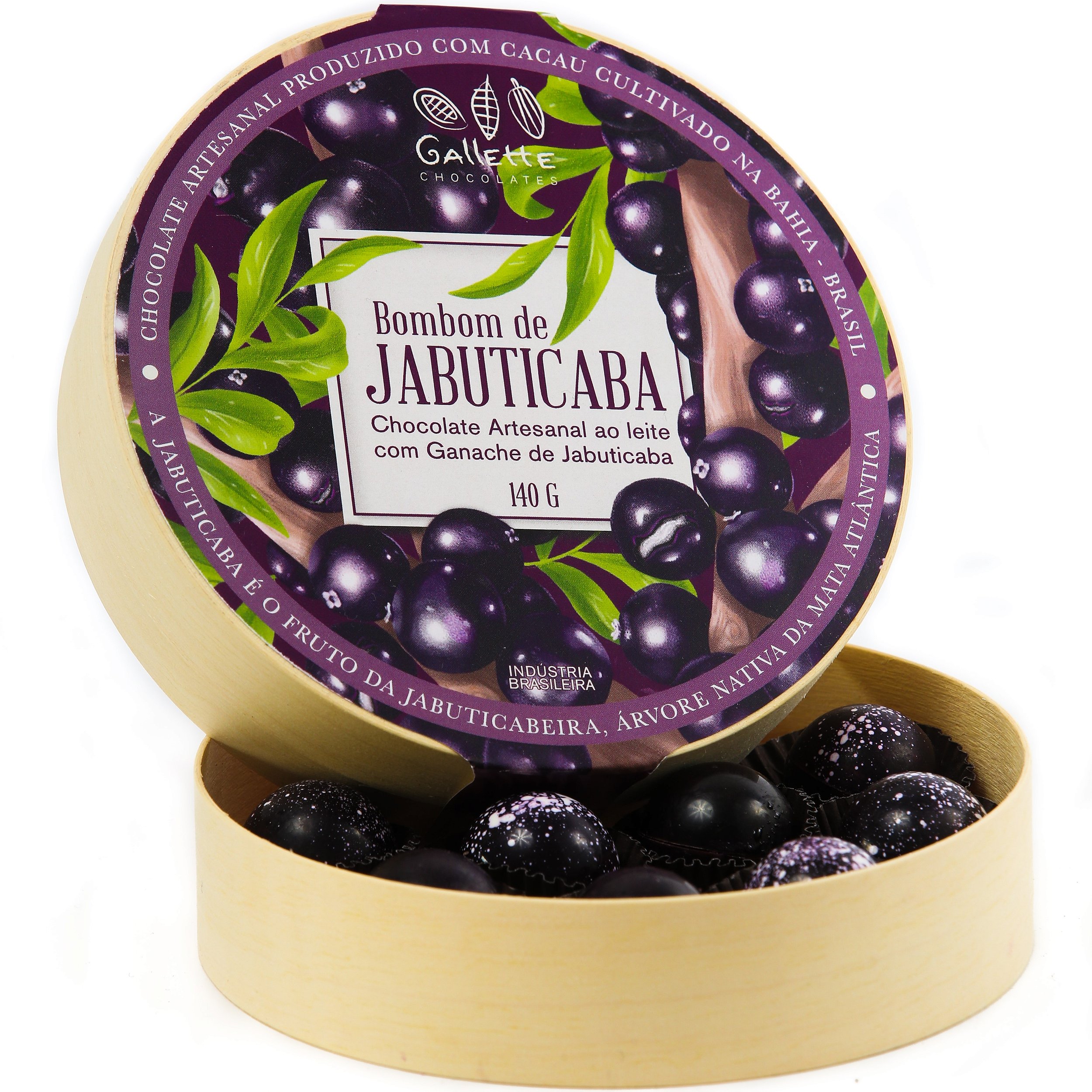 Caixa de 14 bombons com recheio cremoso de Jabuticaba (PREMIADO ...