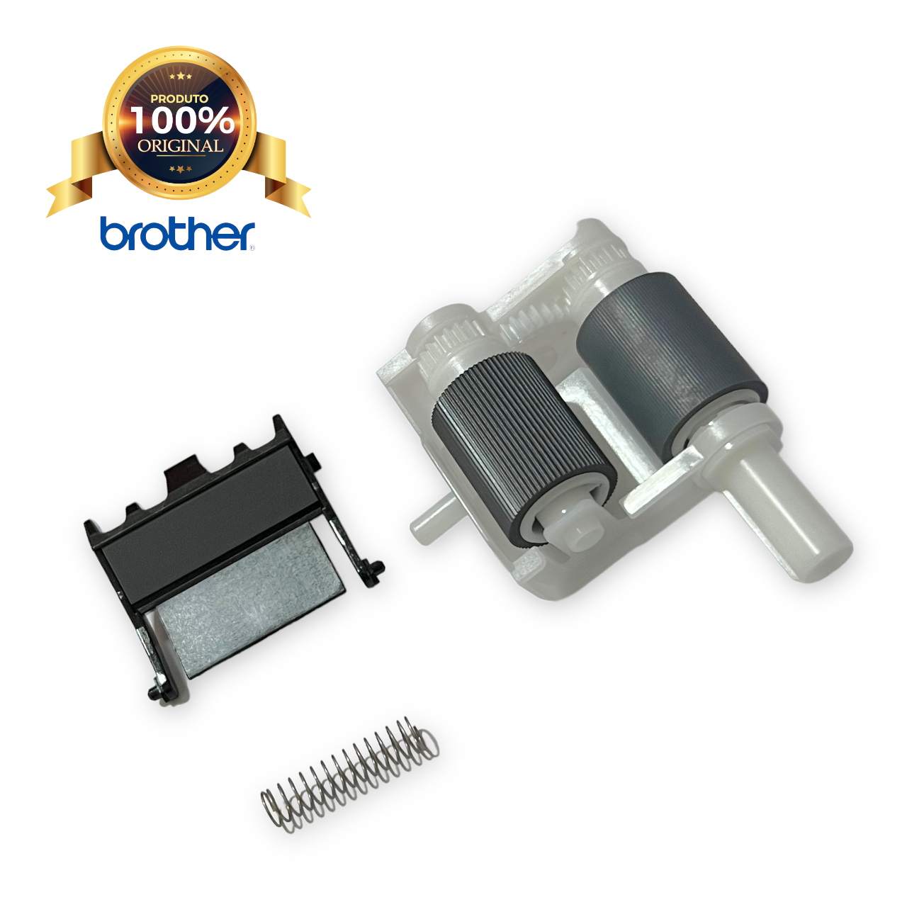 Kit Rolete e Separador de papel Brother DCP-L5652 MFC-L6902 D008GE001 ...