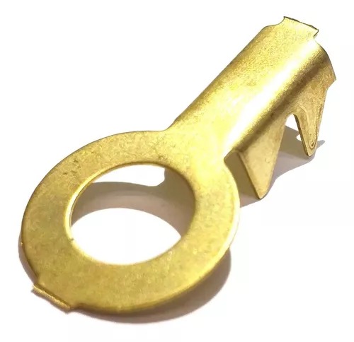 Terminal Olhal Grande 10mm 3/8 Automotivo - ARISTENE SOM AUTOMOTIVO