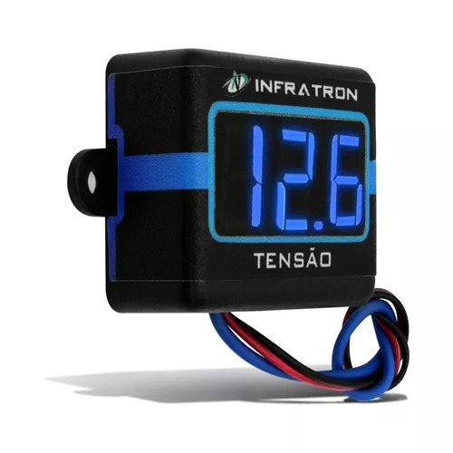 Mini Voltimetro Digital Infratron - ARISTENE SOM AUTOMOTIVO