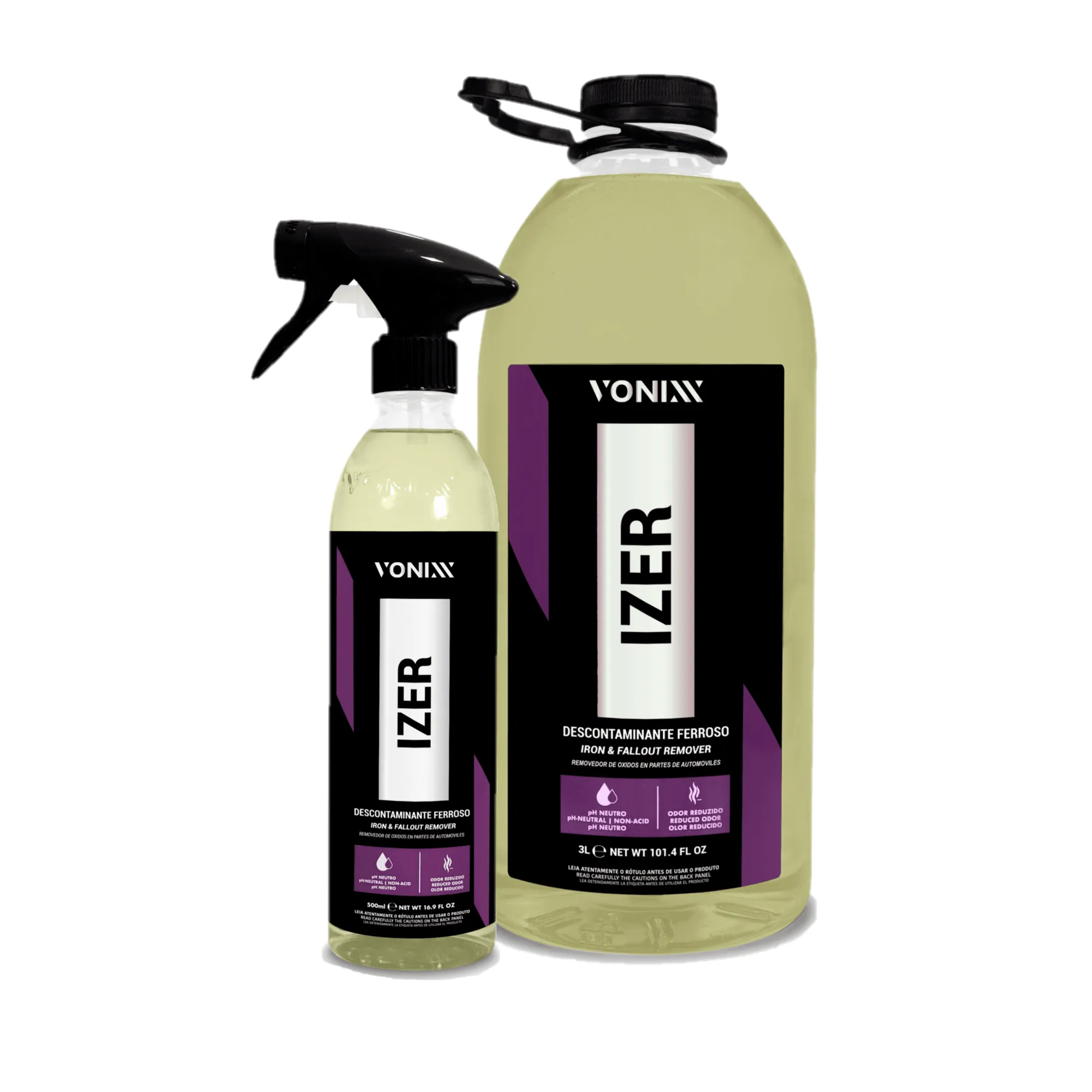 Izer Descontaminante Ferroso Automotivo 500ML - Vonixx - UP CARSHOP