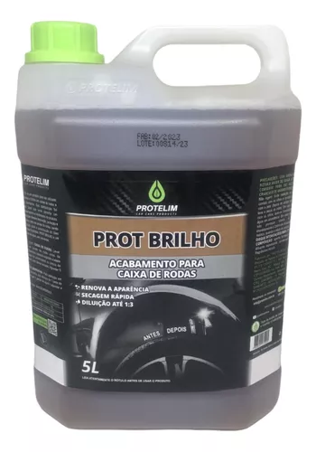 Prot Brilho Acabamento Caixa De Rodas 5L - Protelim - UP CARSHOP
