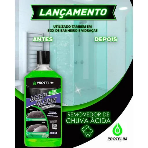 Prot Deep Clean Remove Mancha Chuva Ácida 500ML - Protelim - UP CARSHOP