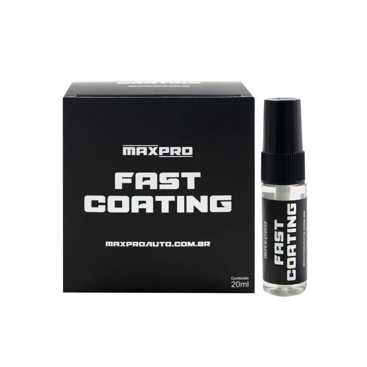Fast Coating Vitrificador de Alto Rendimento 1 ano 20ml - MaxPro - UP CARSHOP