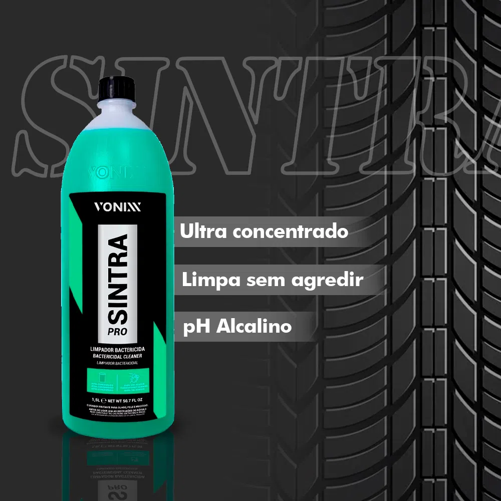Sintra Pro Limpeza Interna Automotiva 1,5L - Vonixx - UP CARSHOP