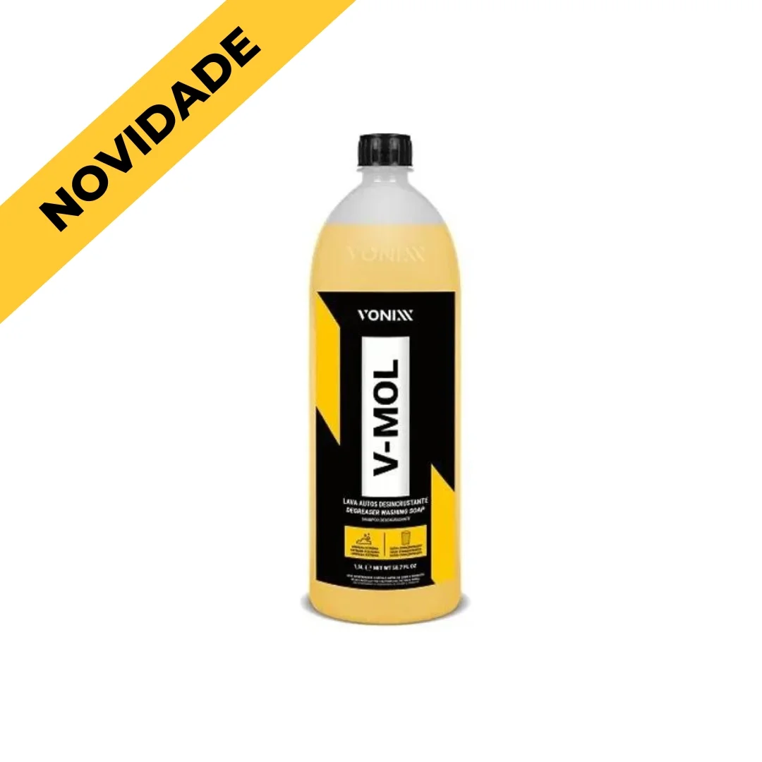 V-Mol Lava Auto Desincrustante Remove Barro Óleo 1,5L - Vonixx - UP CARSHOP