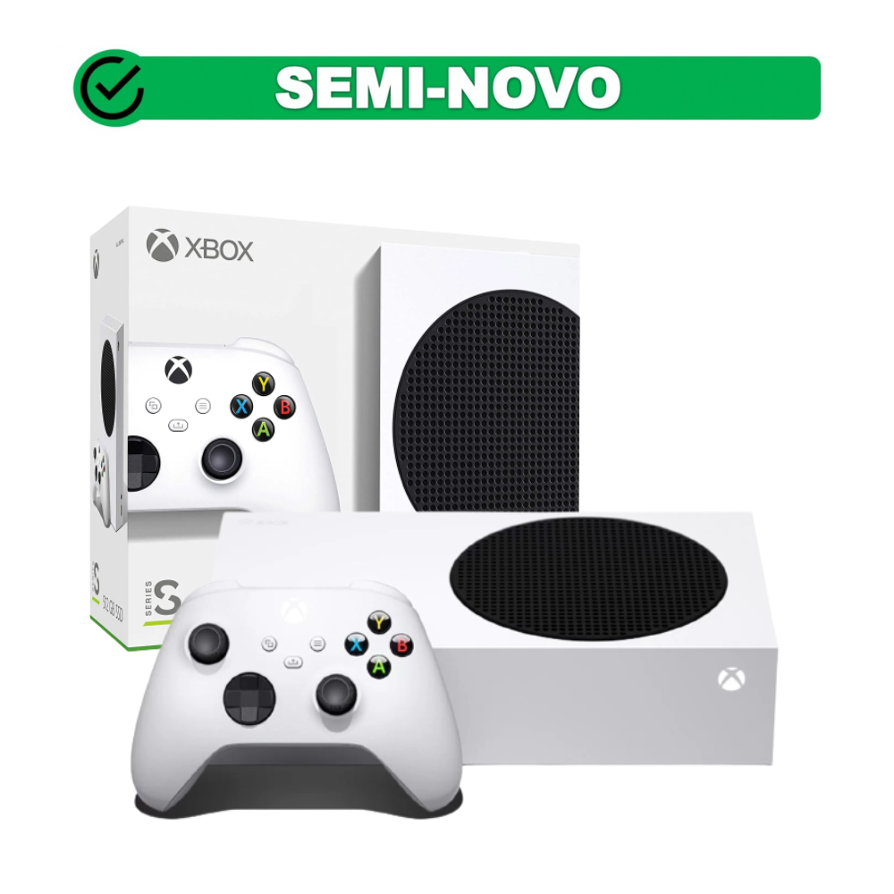 Console Xbox Series S 512GB - Seminovo - www.maicongames.com.br