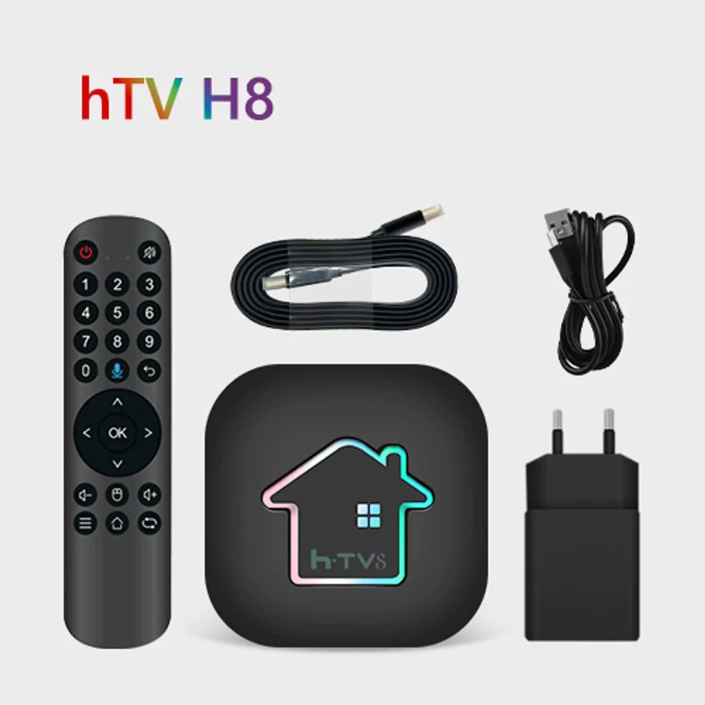 Receptor e Desbloqueador de Canais HTV 8 4K - www.maicongames.com.br