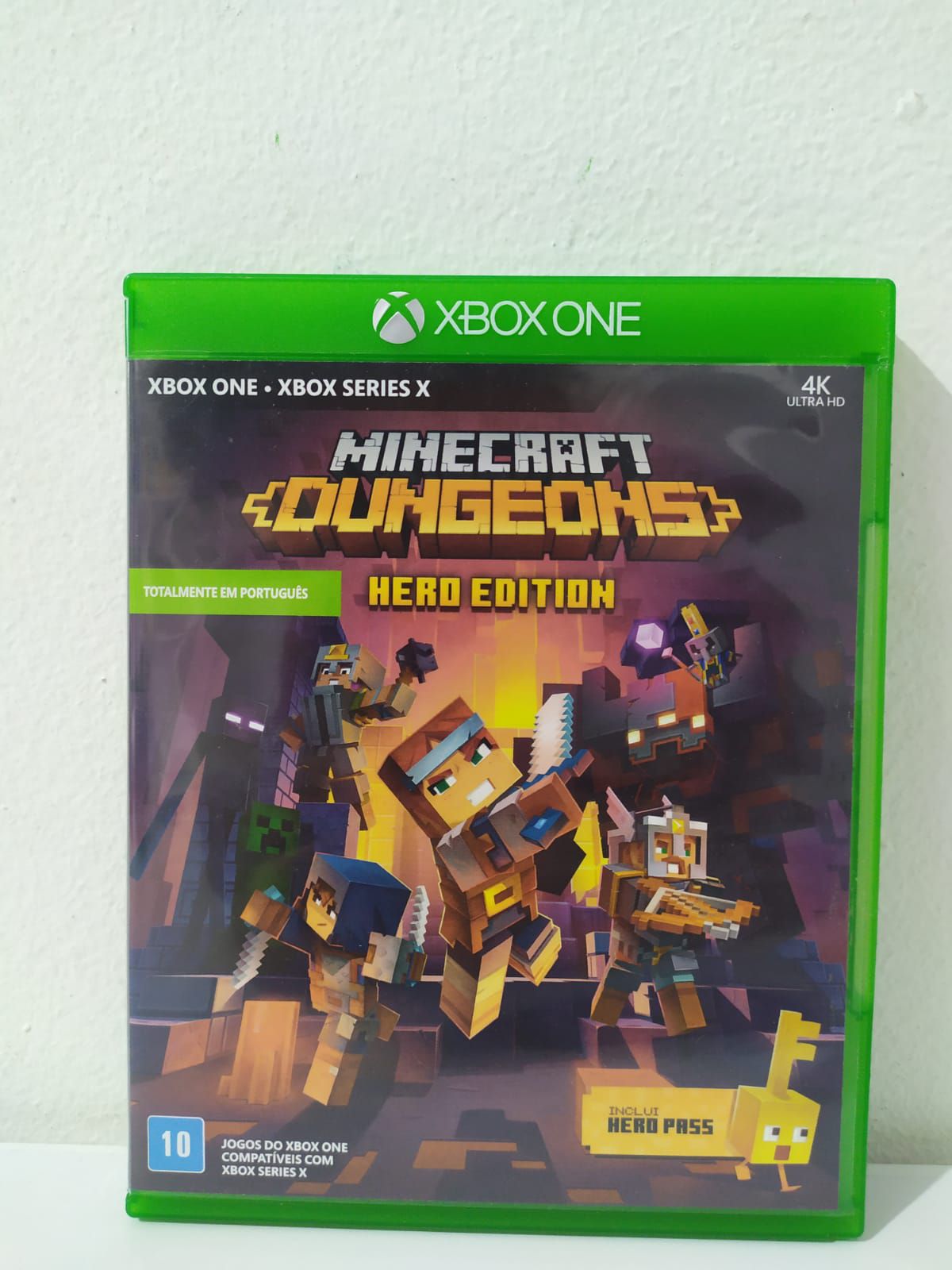 Minecraft Dungeons Hero Edition Mídia Física Xbox One (USADO) - www ...