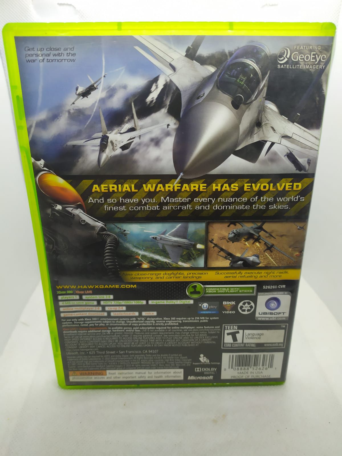 Tom Clancy´s H.A.W.X. 2 Mídia Física Xbox 360 (USADO) - www.maicongames ...