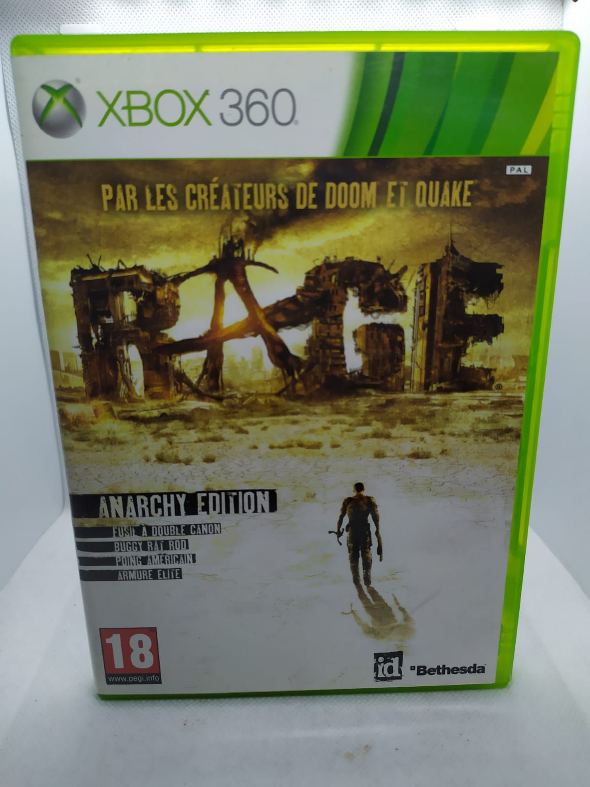 Rage Mídia Física Xbox 360 (USADO) - www.maicongames.com.br