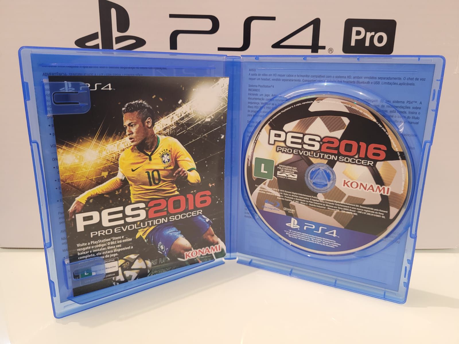 Pro Evolution Soccer 2016 - PES 2016 Mídia Física PS4 (USADO) - www ...