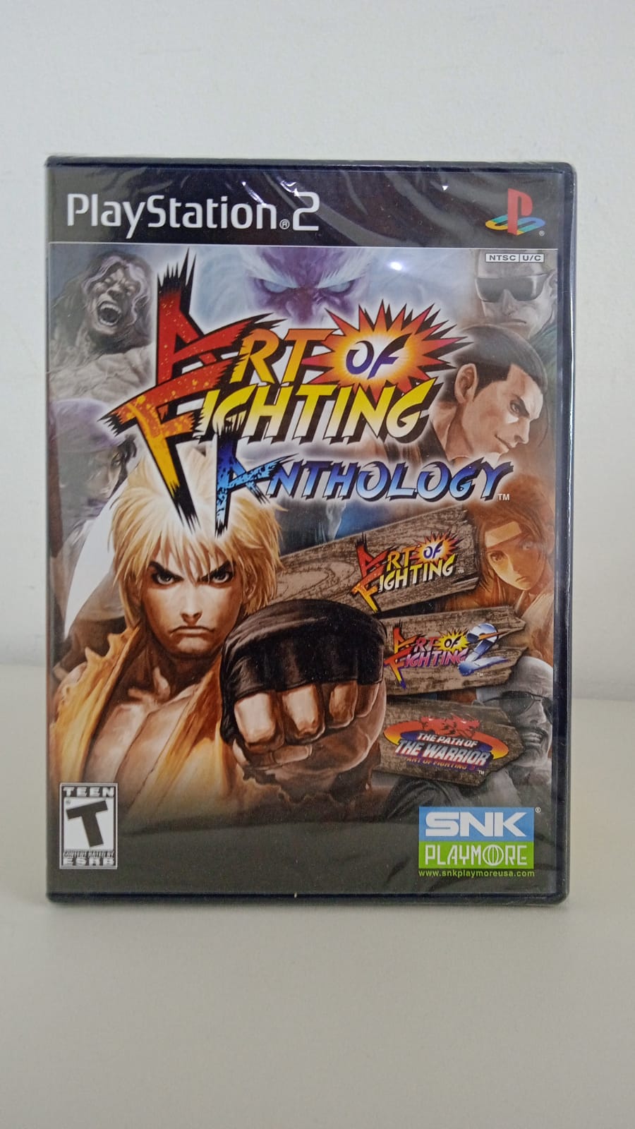 Art of Fighting Anthology PS2 Original Lacrado (Americano) - www ...