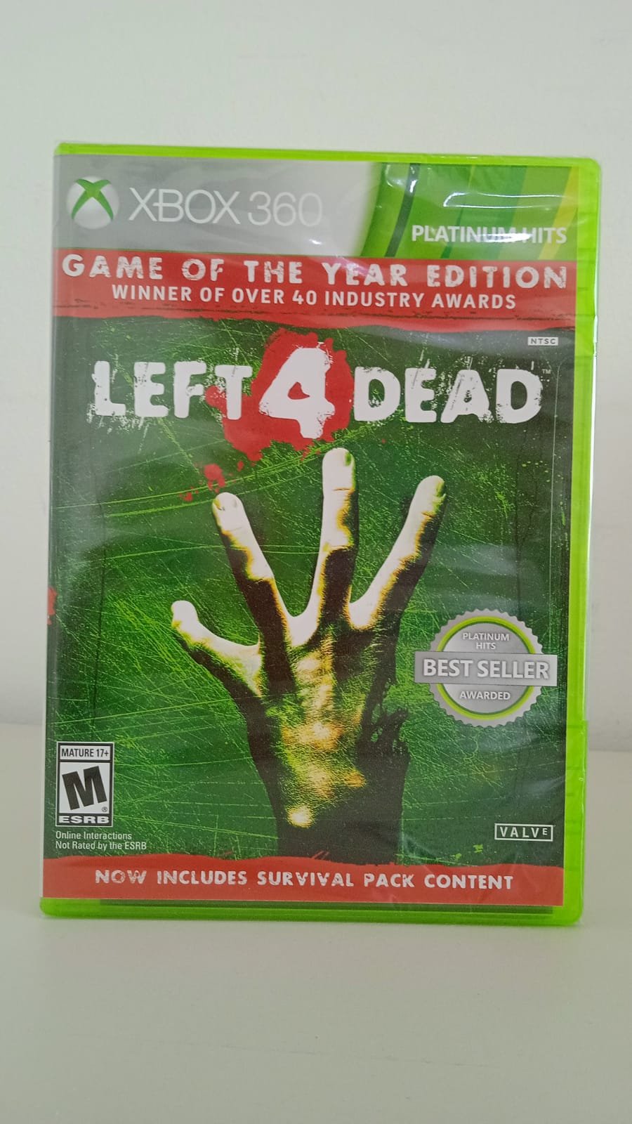 Left 4 Dead Xbox 360 Mídia Física Lacrado - www.maicongames.com.br