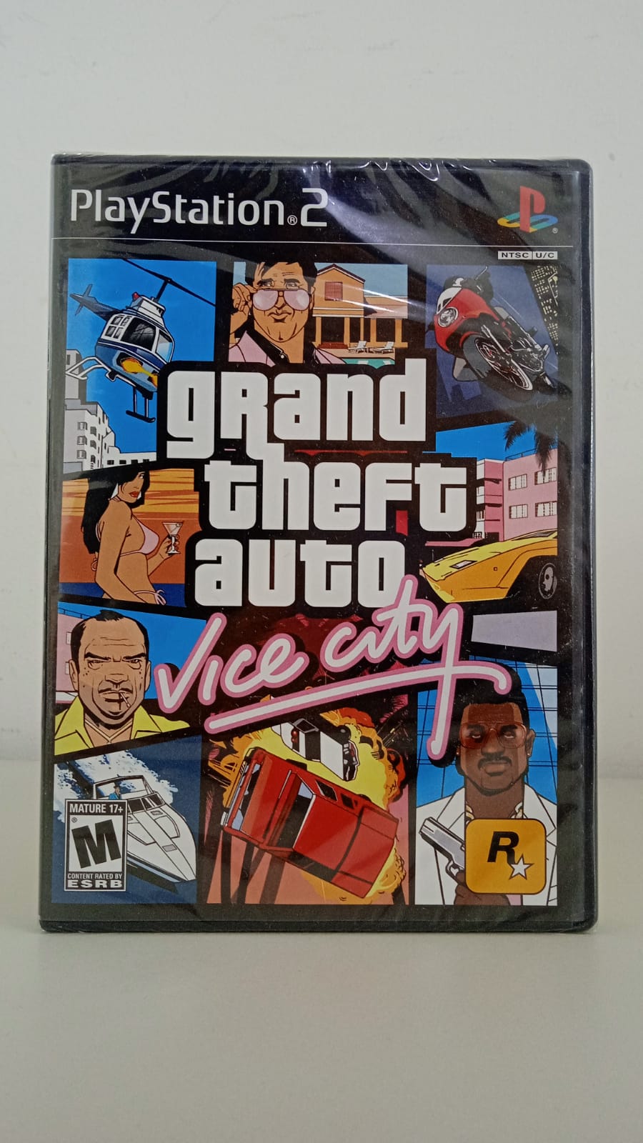 Grand Theft Auto- GTA Vice City PS2 Original Lacrado (Americano) - www ...