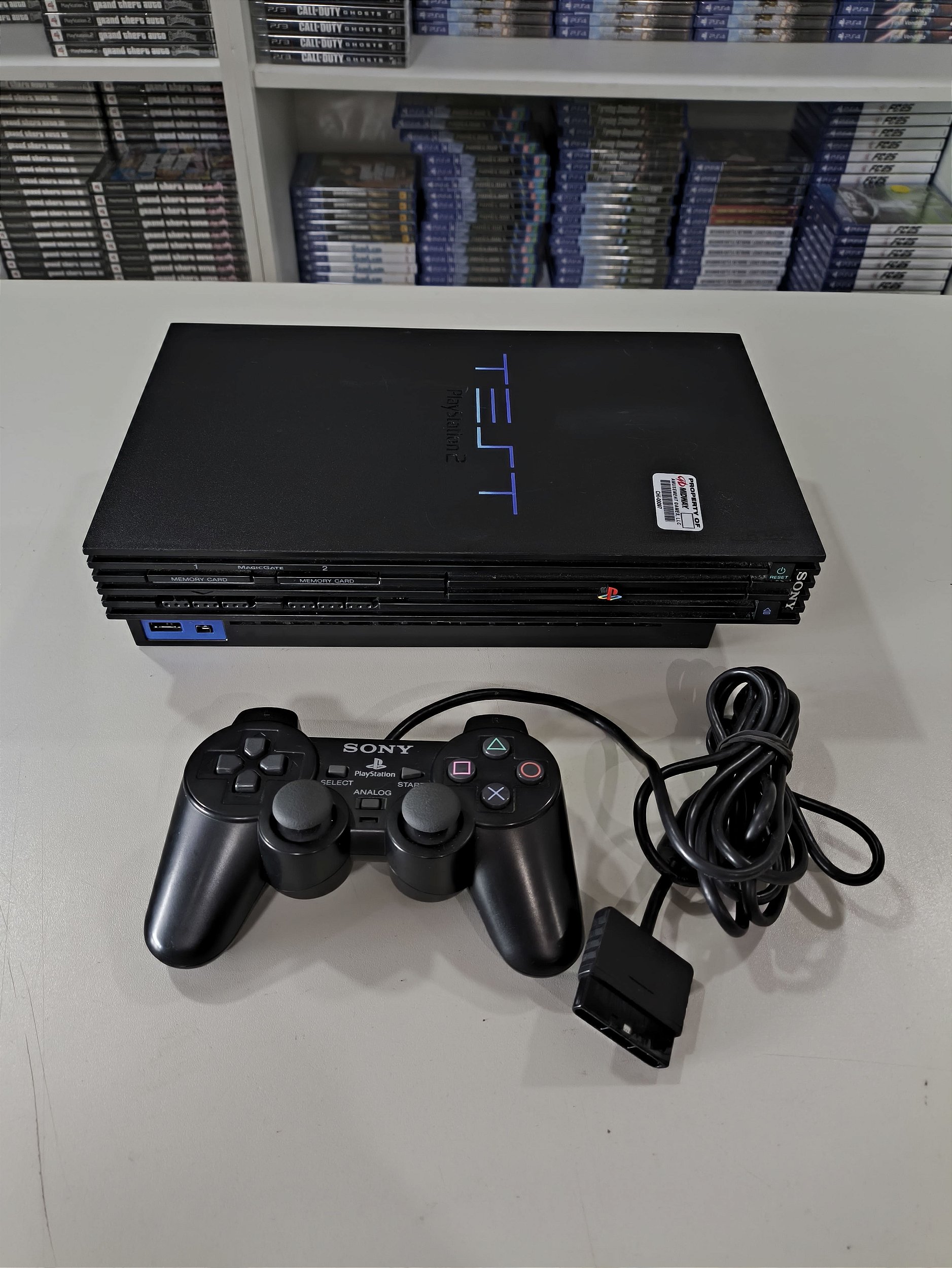 Console Sony Playstation 2 Fat Test Americano DTL-H30001 - PS2 TEST ...