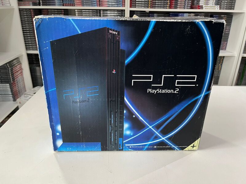 Console Sony Playstation 2 Fat Europeu Desbloqueado Matrix SCPH-50003 ...