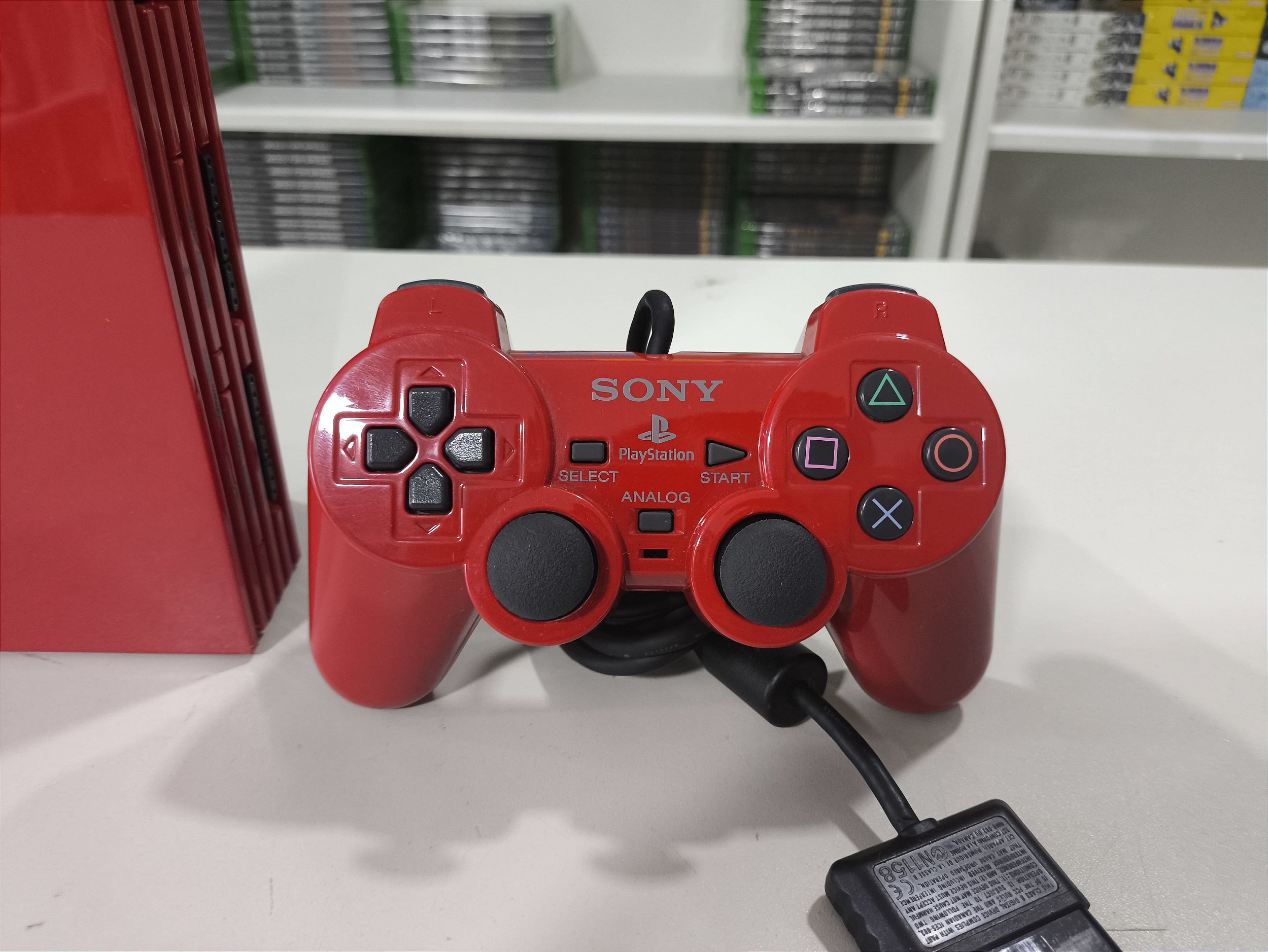 Console Sony Playstation 2 Fat European automobile Super Red SCPH-3001R ...