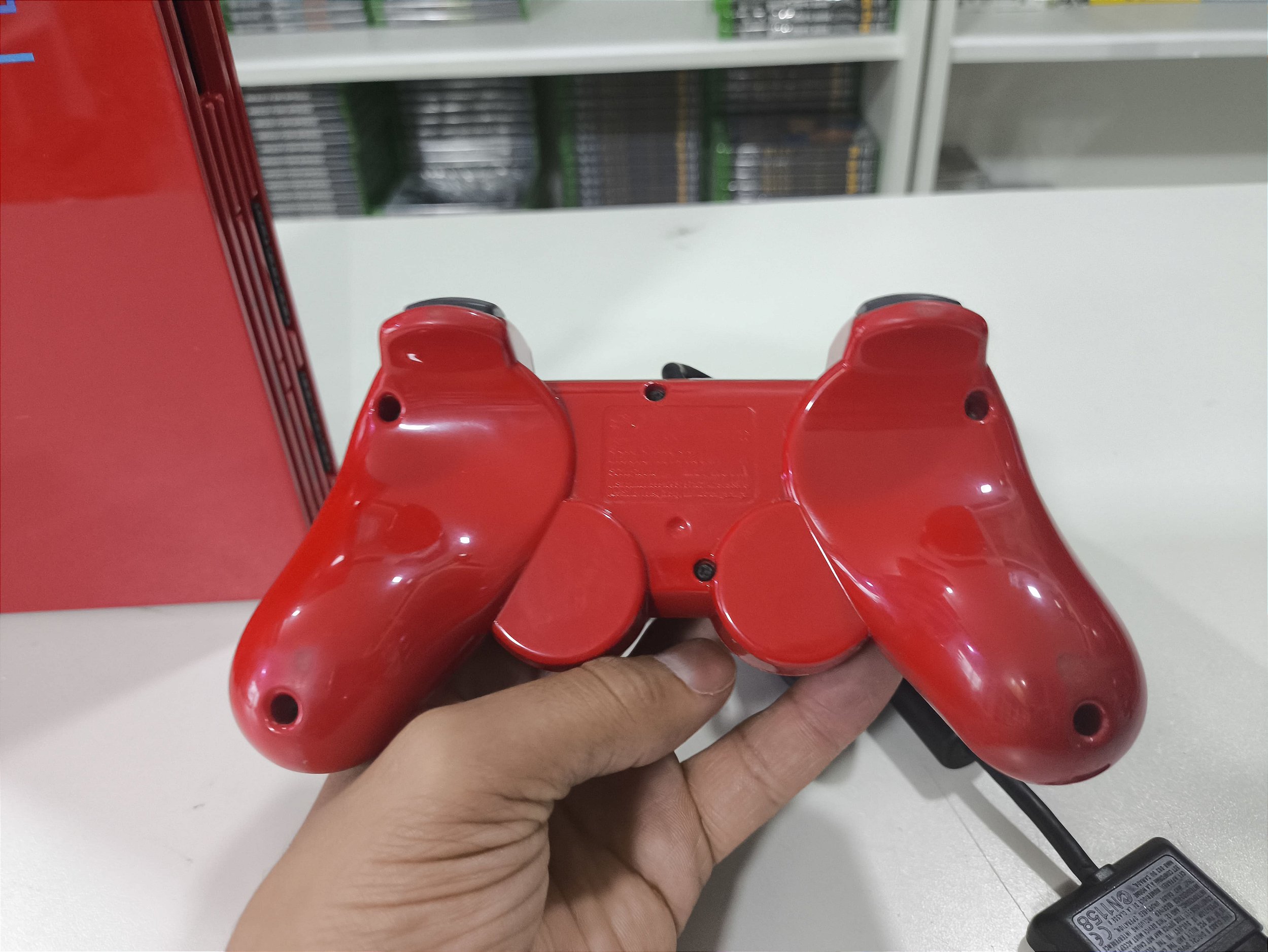 Console Sony Playstation 2 Fat European automobile Super Red SCPH-3001R ...