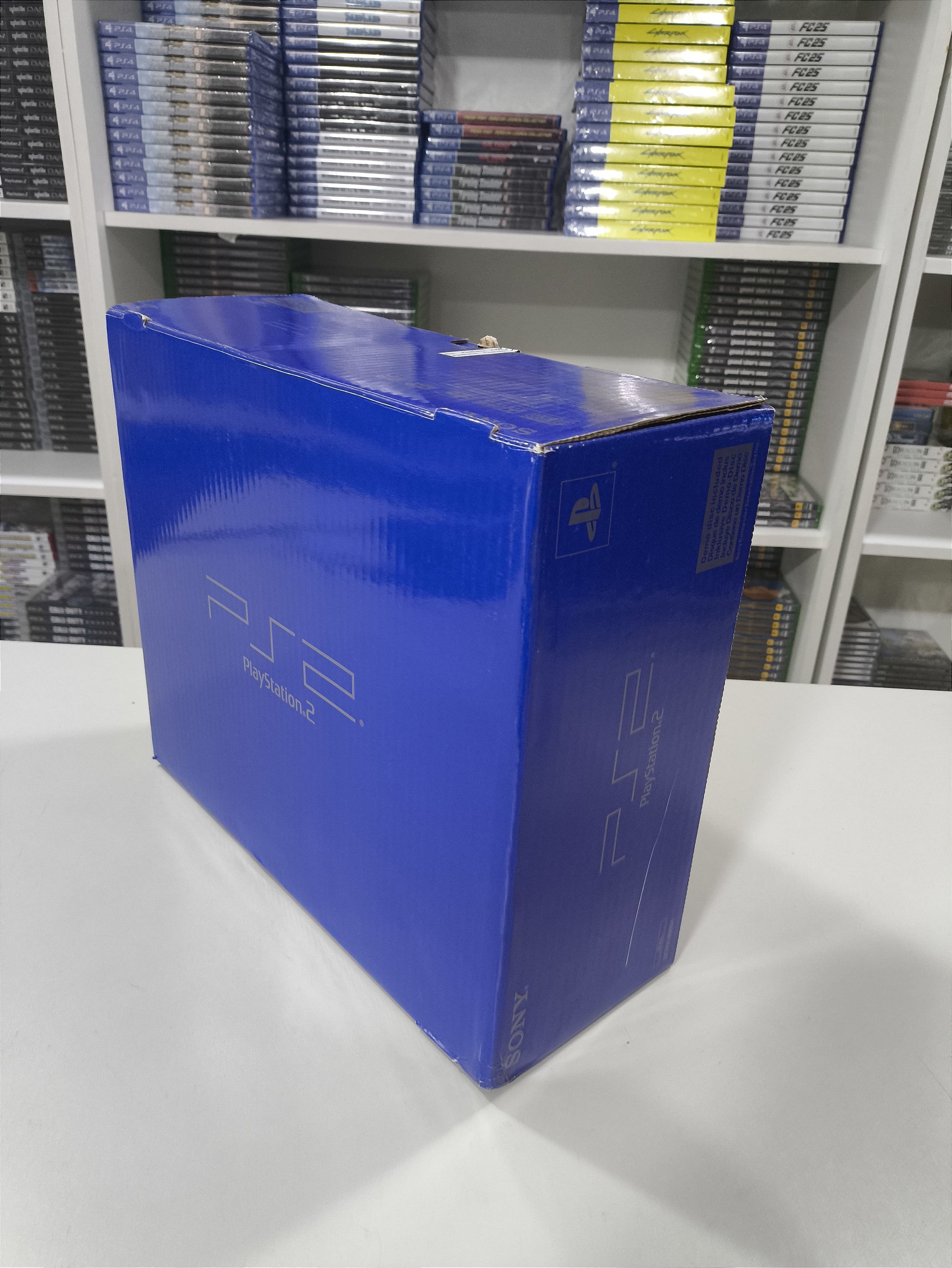 Console Sony Playstation 2 Fat Europeu Lacrado SCPH-39004 - PS2 FAT ...