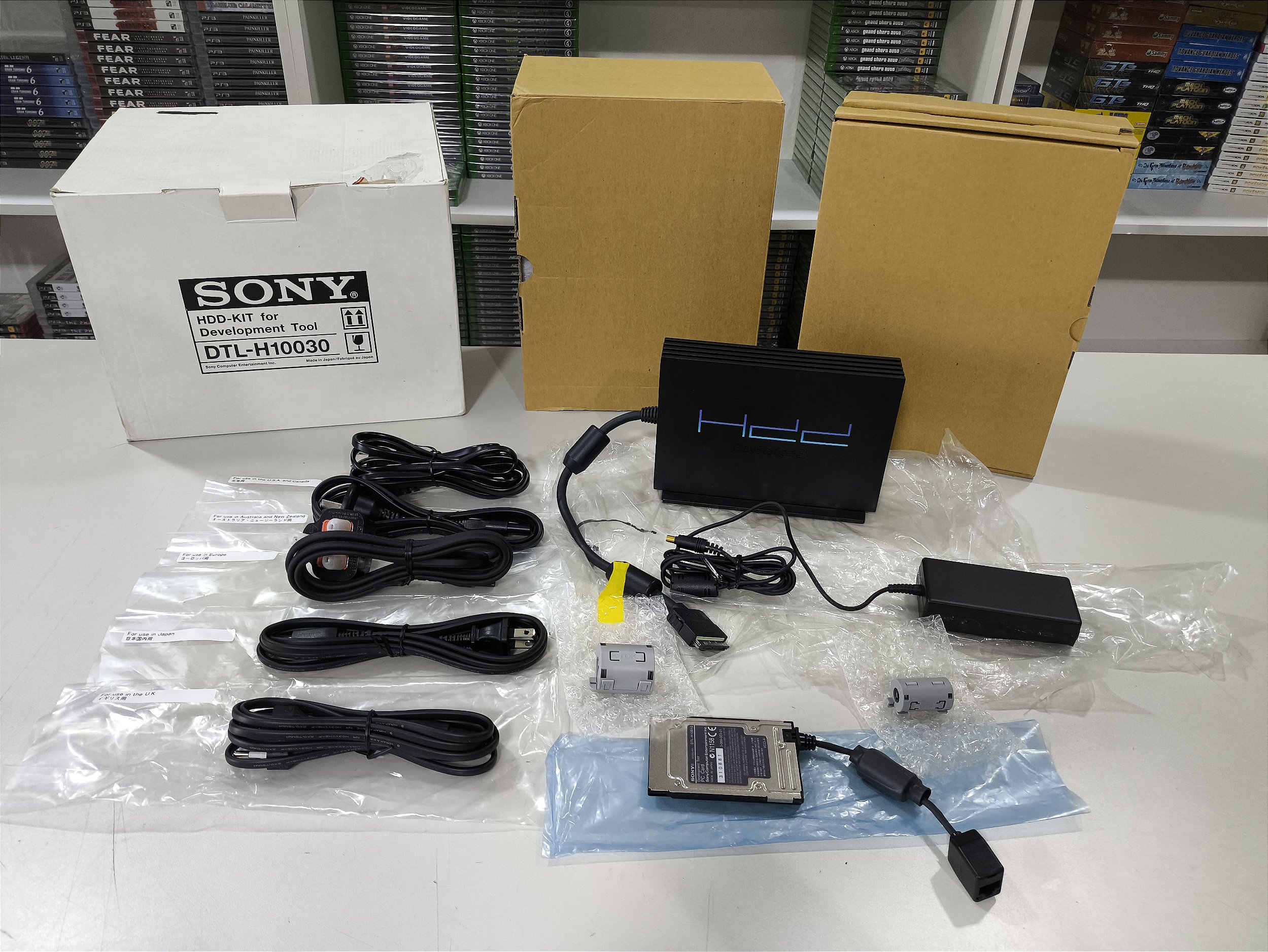 Console Sony Playstation 2 Fat Debugging Station DTL-H10000S Japonês ...