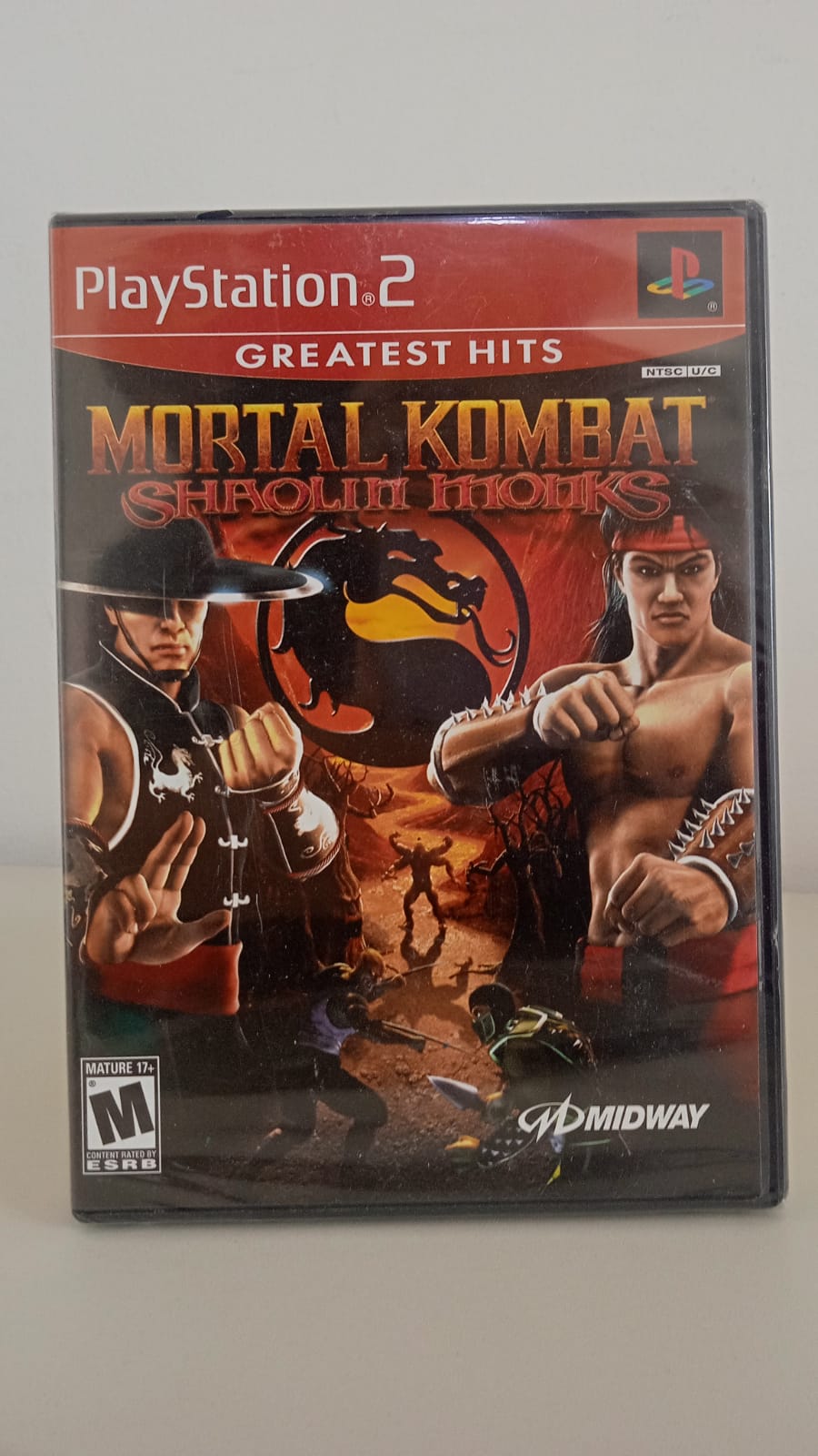 Mortal Kombat Shaolin Monks GH PS2 Original Lacrado (Americano) - www ...