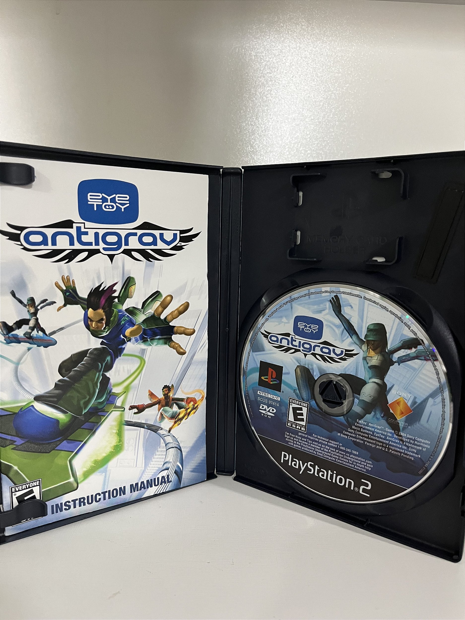 EyeToy Antigrav PS2 Americano Original (Usado) - www.maicongames.com.br