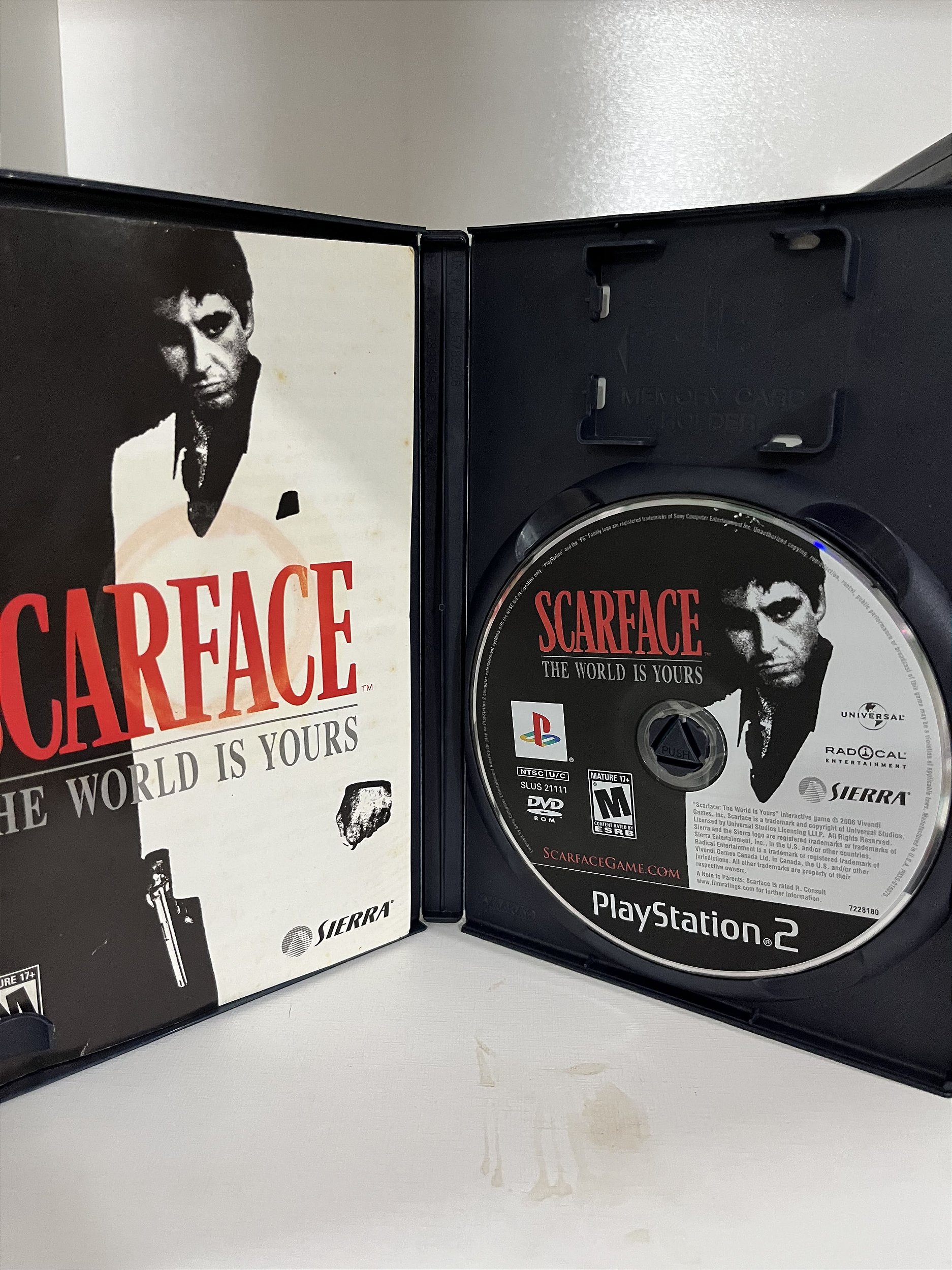 Scarface The World Is Yours PS2 Original Americano (Usado) - www ...