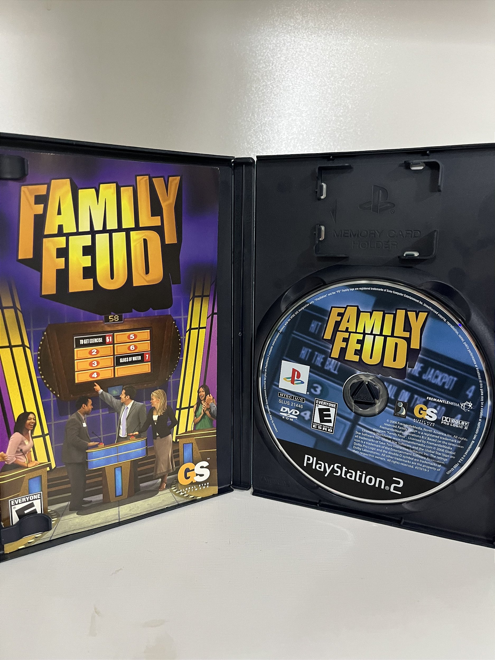Family Feud PS2 Original Americano (Usado) - www.maicongames.com.br
