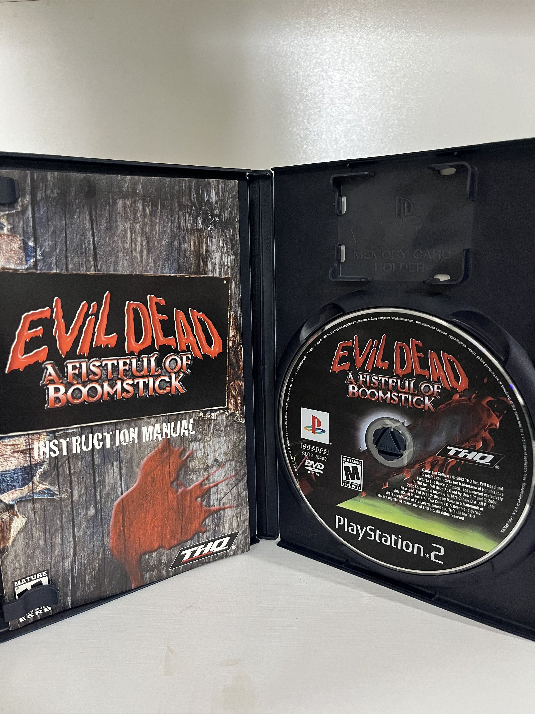 Evil Dead a Fistful of Boomstick PS2 Original Americano (Usado) - www ...