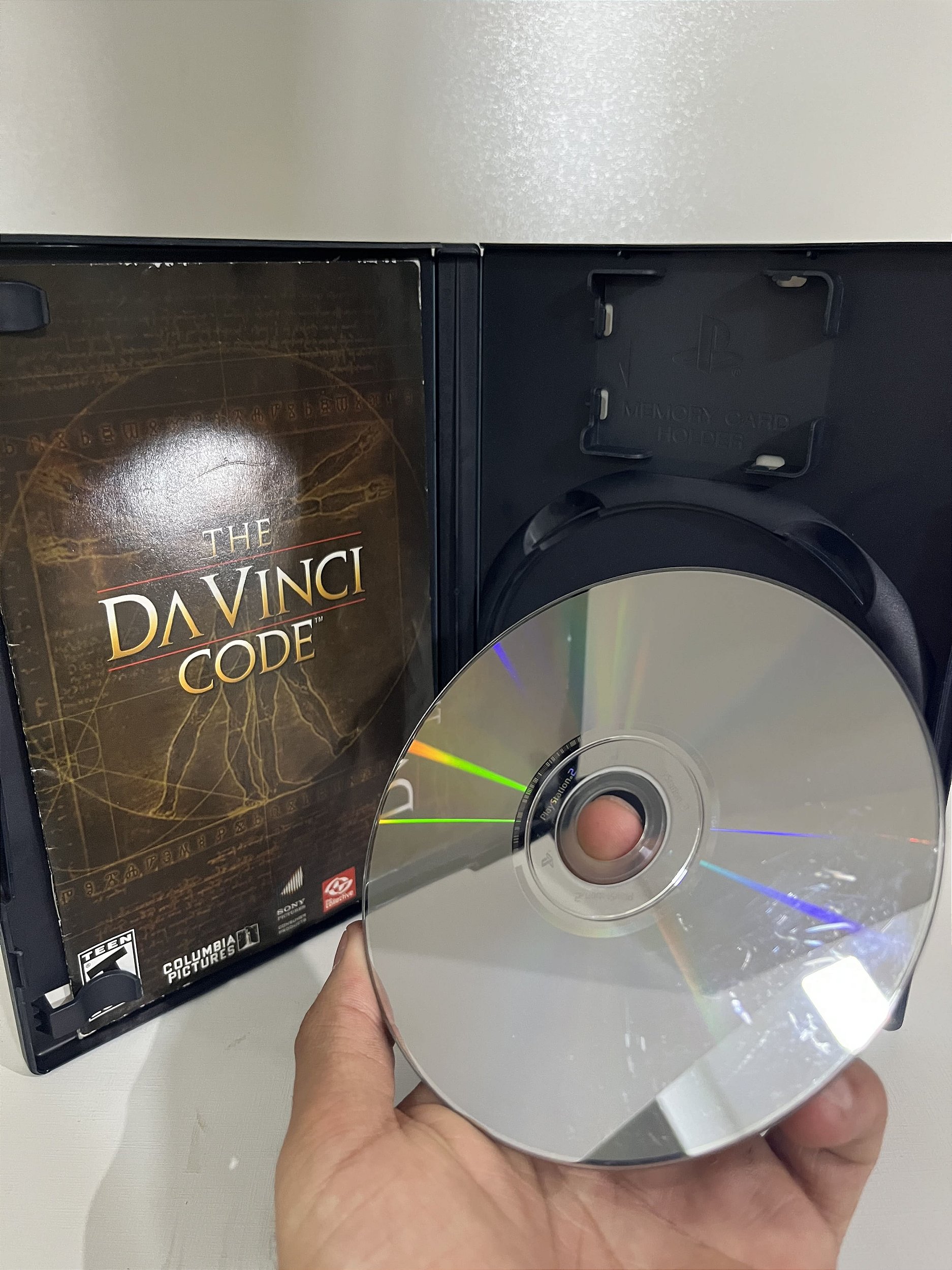 The Da Vinci Code PS2 Original Americano (Usado) - www.maicongames.com.br