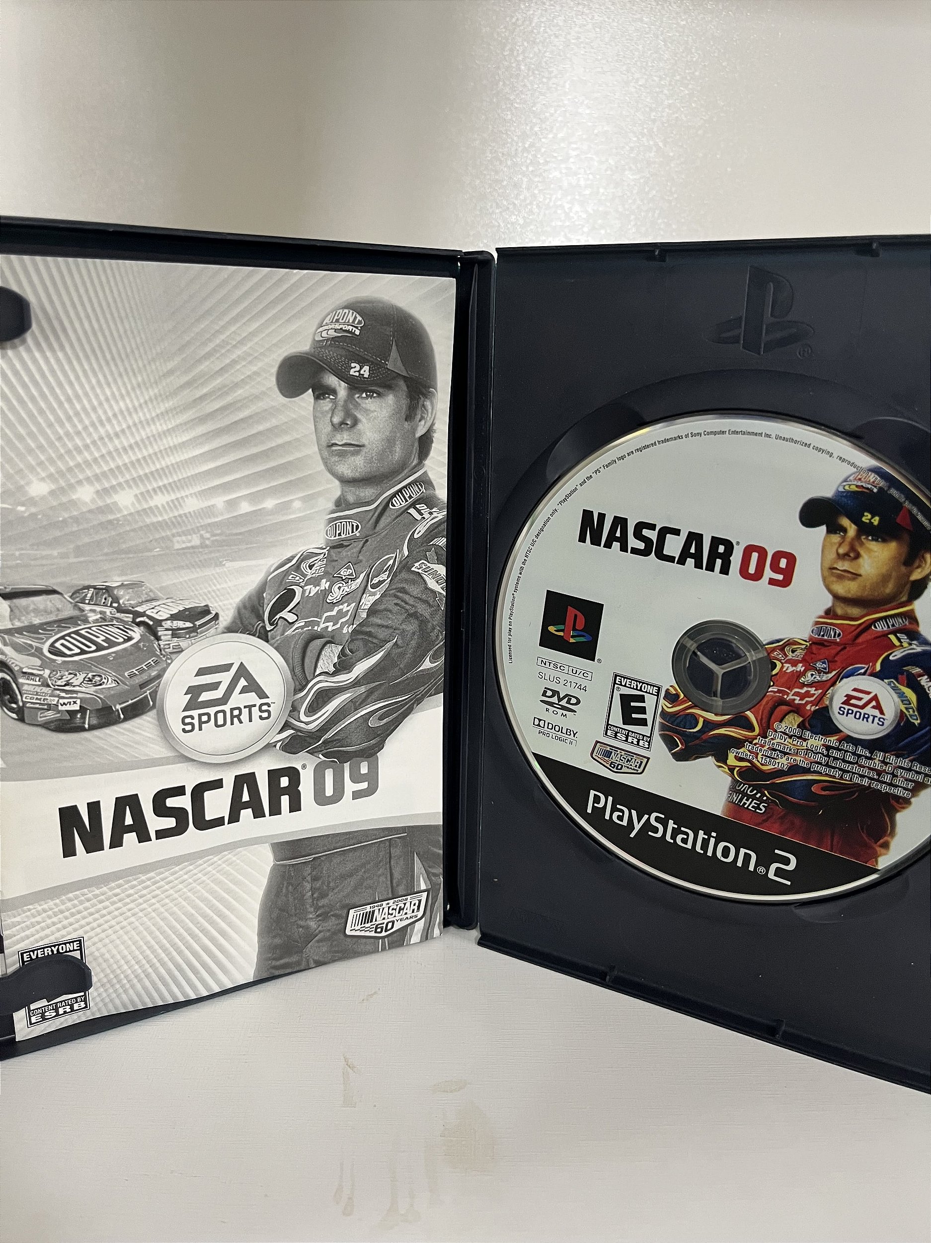 Nascar 09 PS2 Original Americano (Usado) - www.maicongames.com.br
