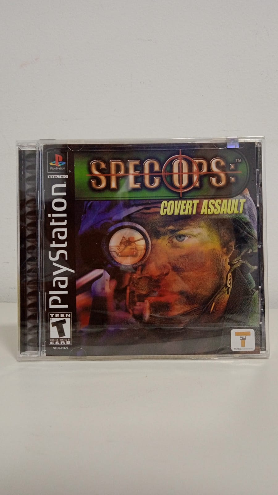 Spec Ops Covert Assault PS1 Original Lacrado - www.maicongames.com.br