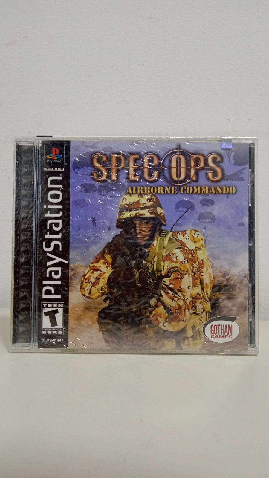 Spec Ops Airborne Commando PS1 Original Lacrado - www.maicongames.com.br