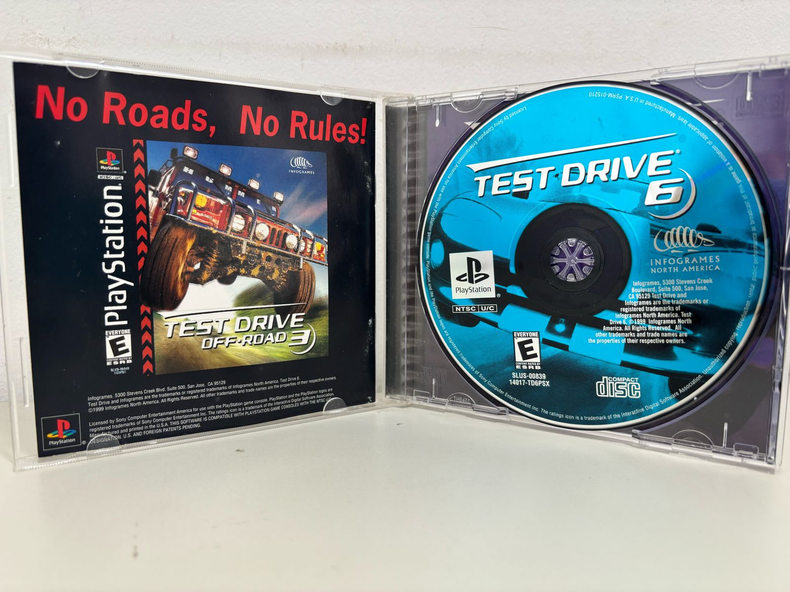 Test Drive 6 PS1 Original Americano (Usado) - www.maicongames.com.br