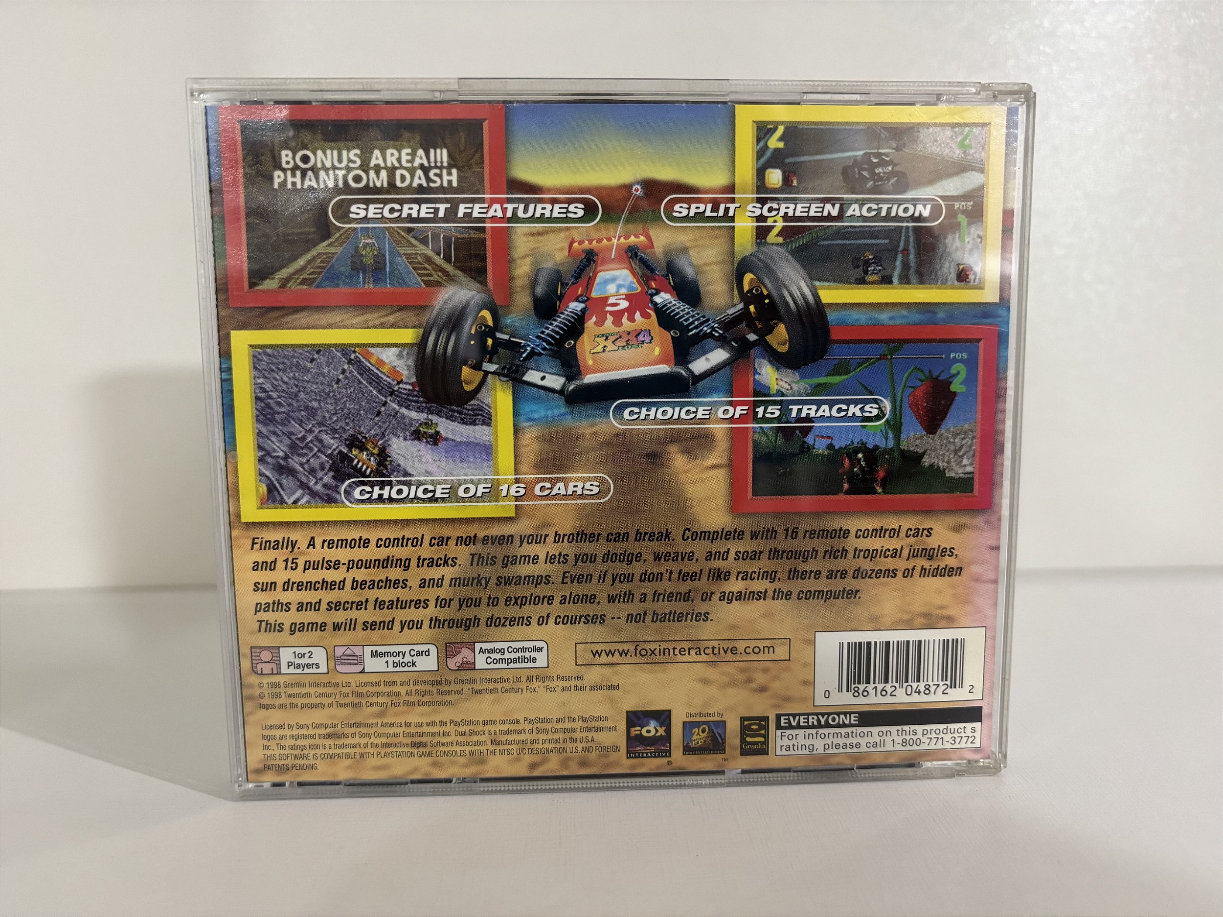 RC Racer PS1 Original Americano (Usado) - www.maicongames.com.br
