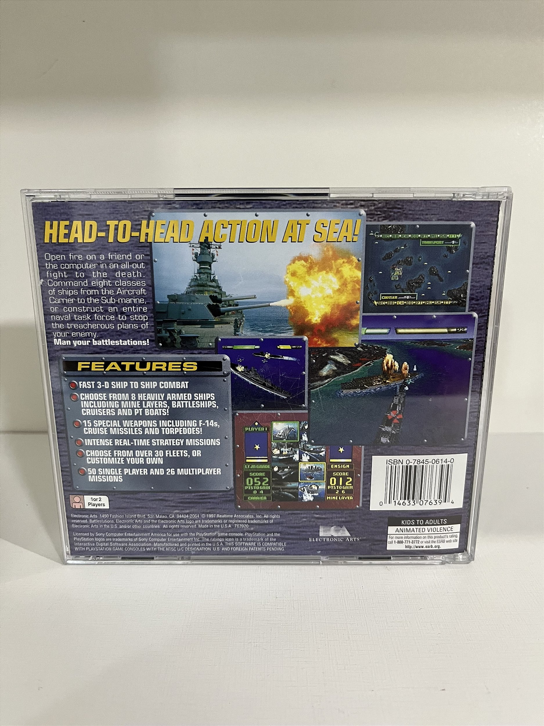 Battle Stations PS1 Original Americano (Usado) - www.maicongames.com.br