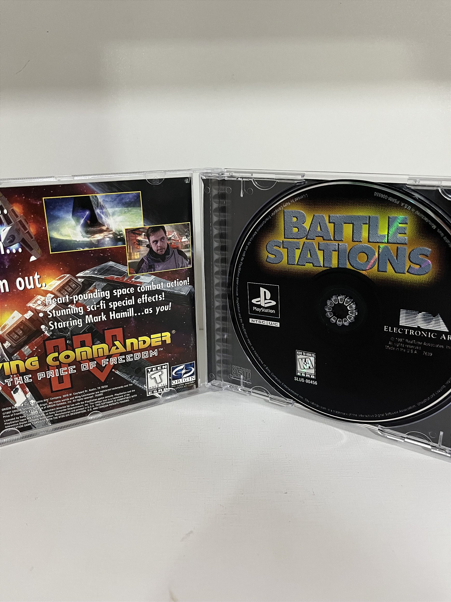 Battle Stations PS1 Original Americano (Usado) - www.maicongames.com.br