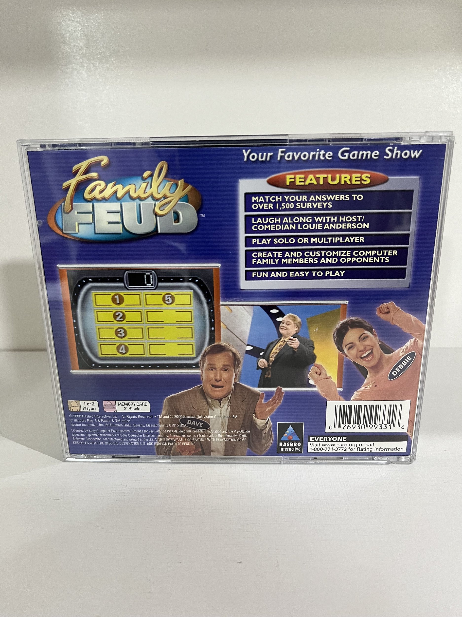 Family Feud PS1 Original Americano (Usado) - www.maicongames.com.br