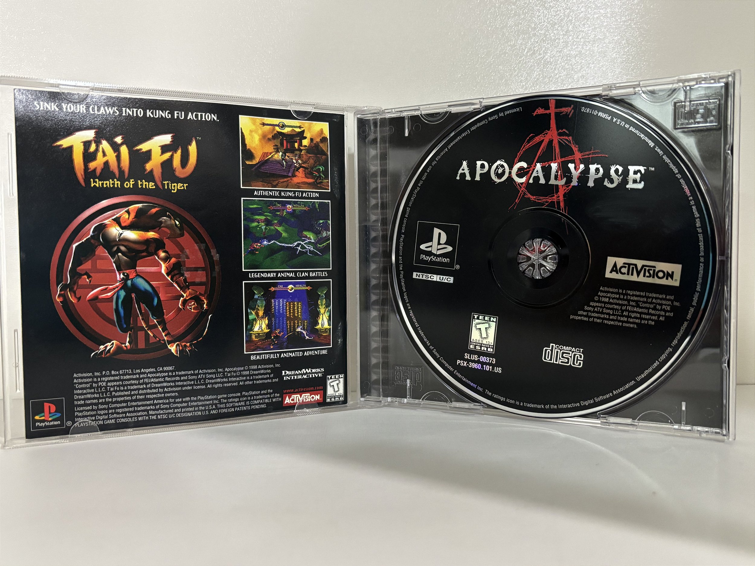 Apocalypse PS1 Original Americano (Usado) - www.maicongames.com.br