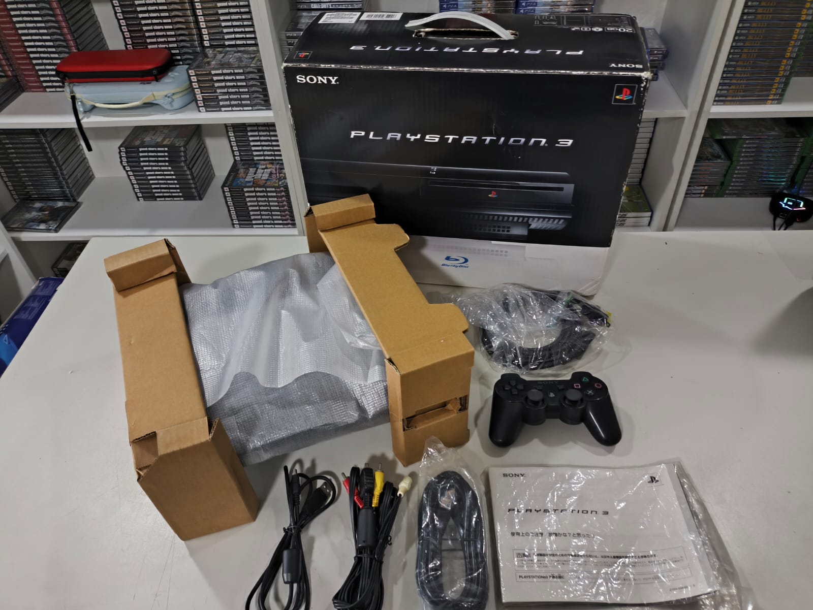 Console Playstation 3 Fat Retrocompatível CIB - www.maicongames.com.br