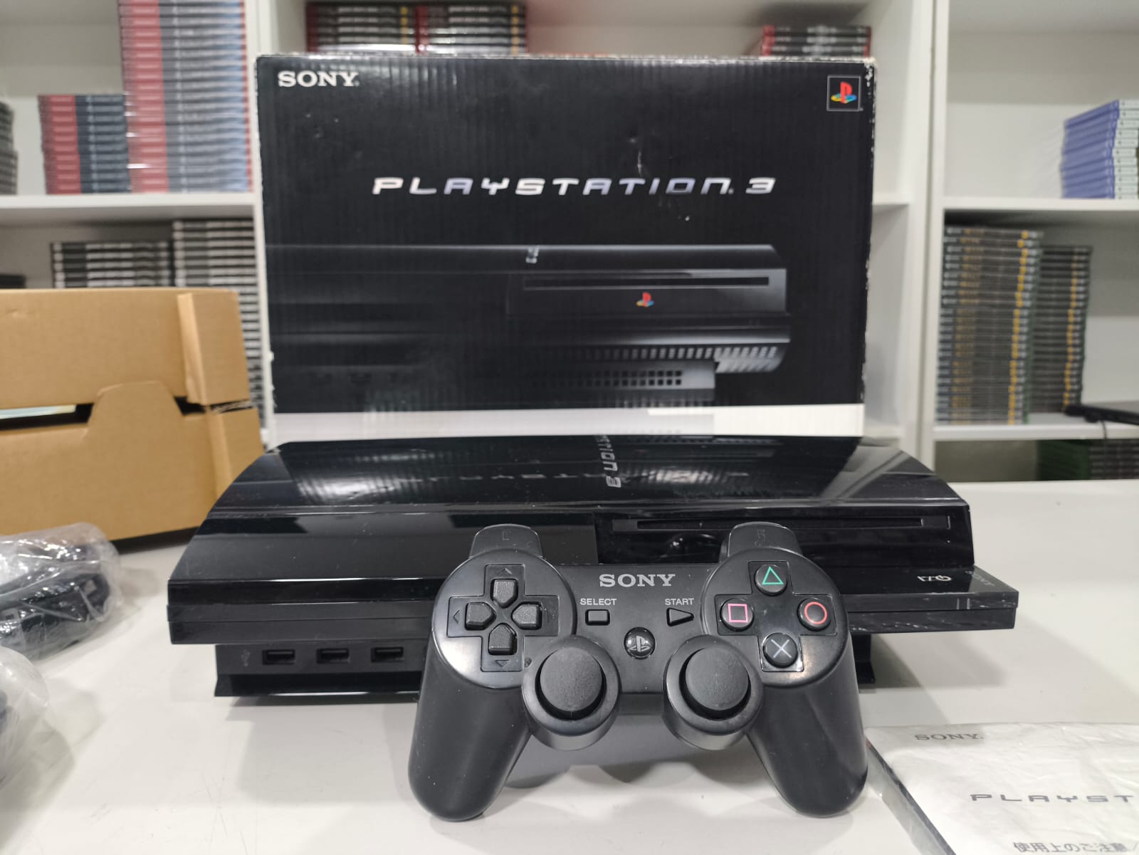 Console Playstation 3 Fat Retrocompatível CIB - www.maicongames.com.br