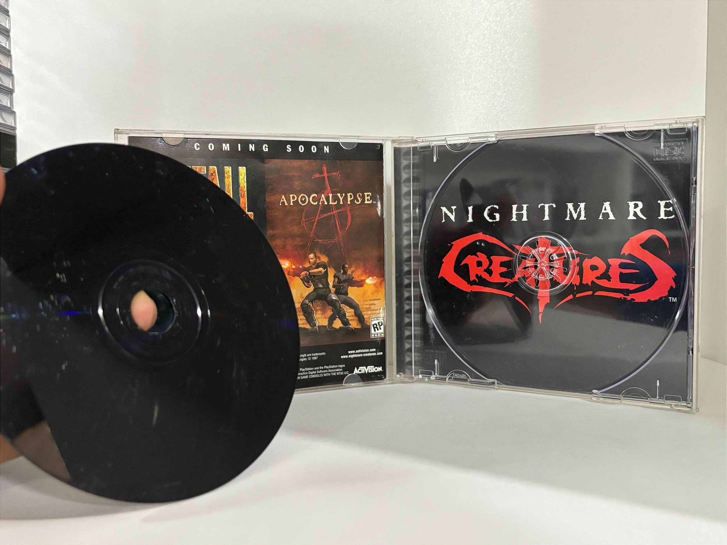 Nightmare Creatures PS1 Original Americano (Usado) - www.maicongames.com.br