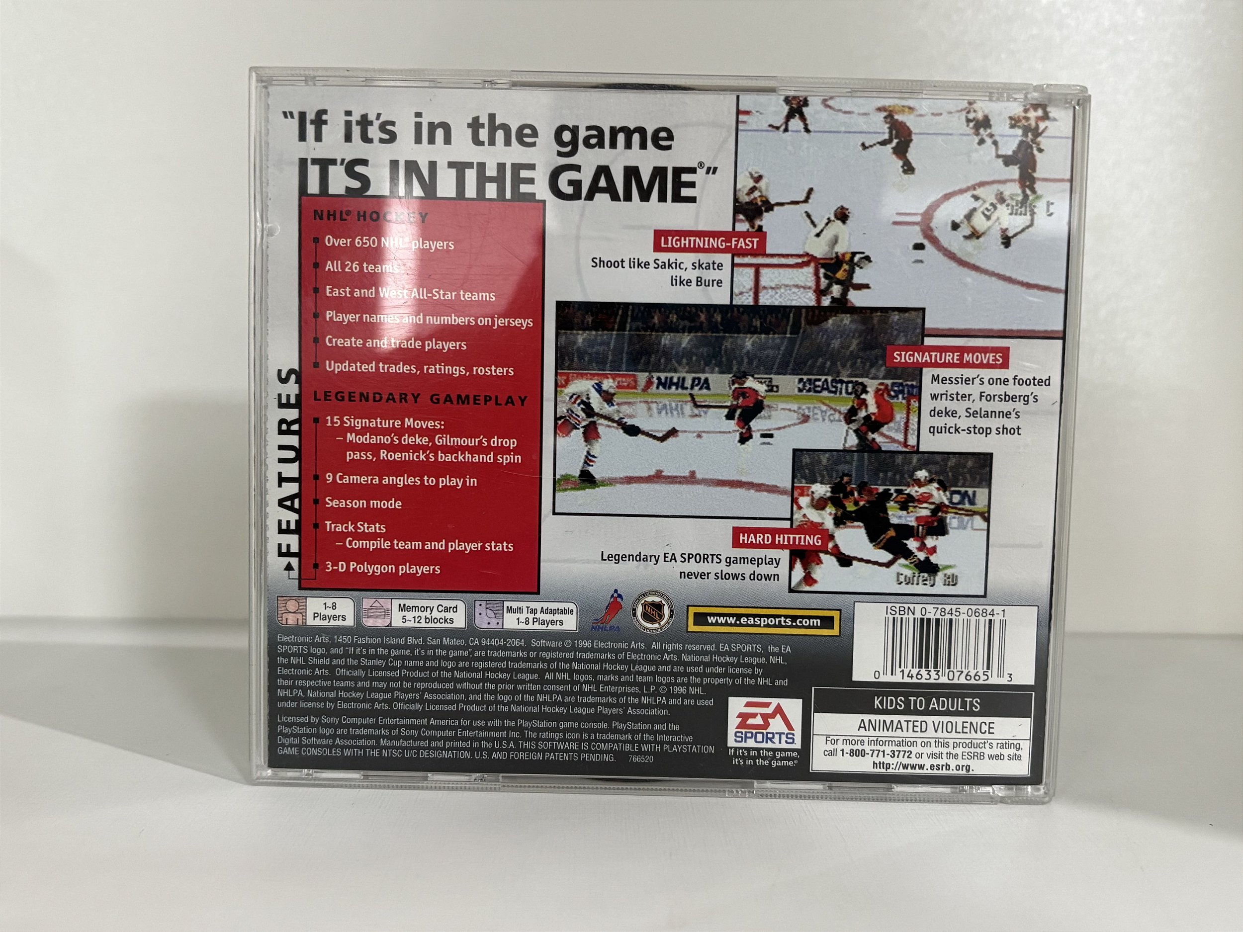 NHL 97 PS1 Original Americano (Usado) - www.maicongames.com.br