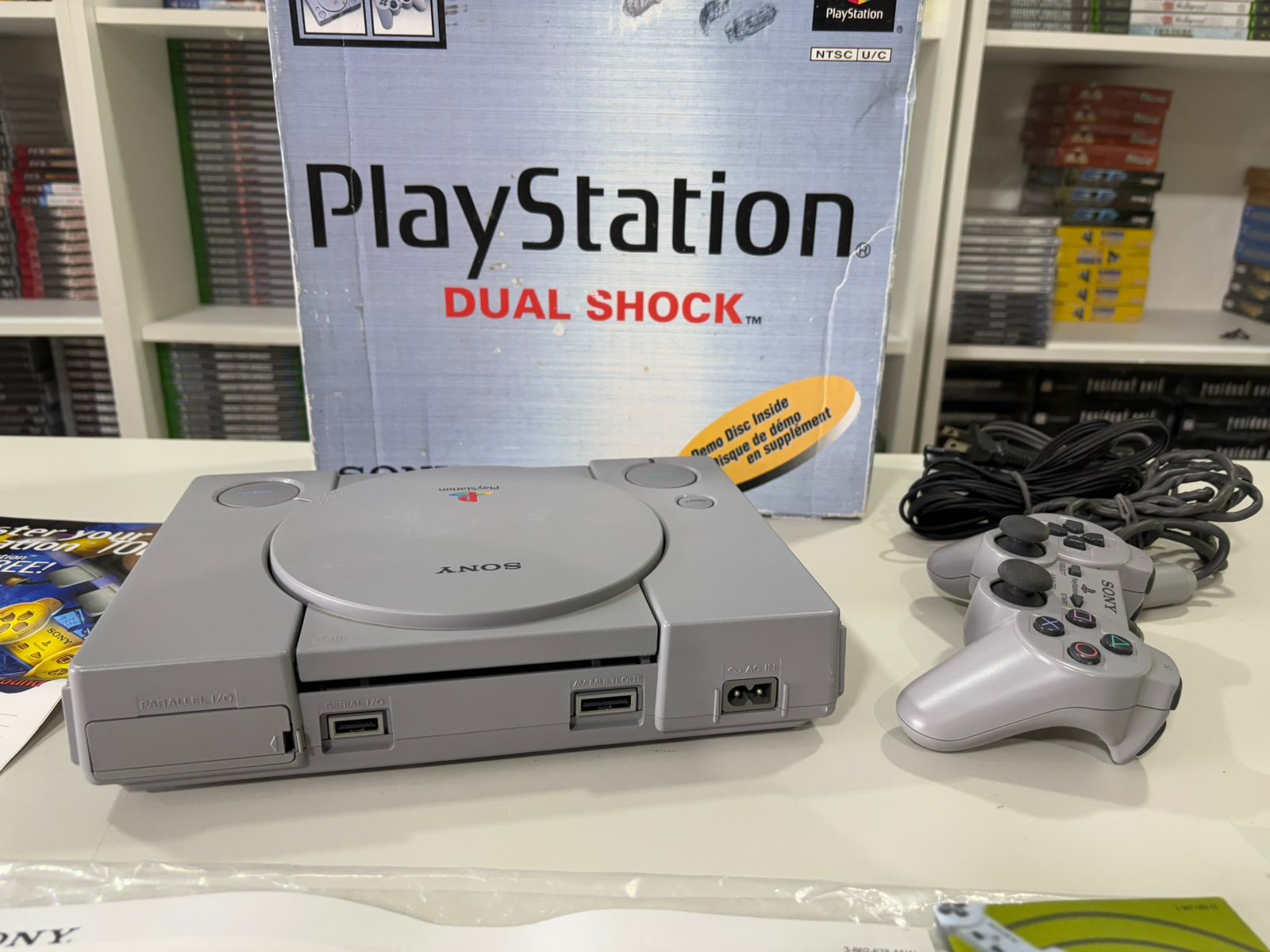 Console Playstation 1 Fat Americano Travado SCPH-7001 PS1 FAT - www ...