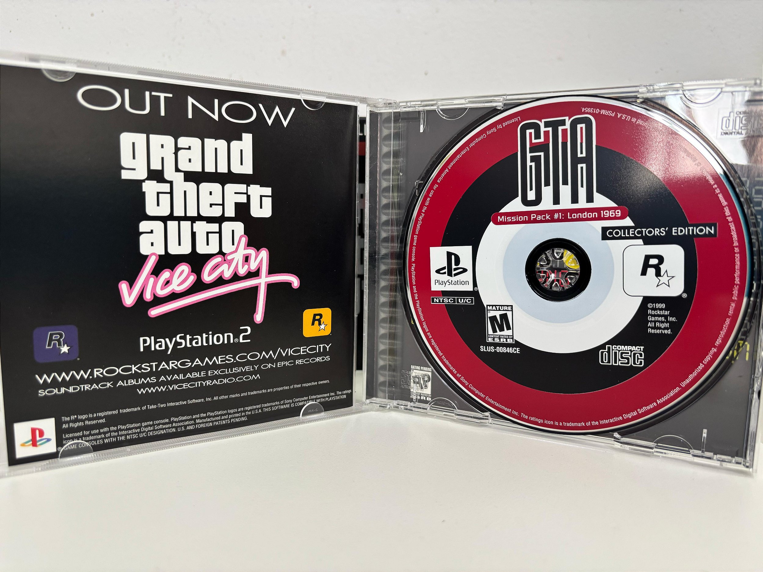 Grand Theft Auto - GTA Collectors Edition PS1 Original Americano (Usado ...