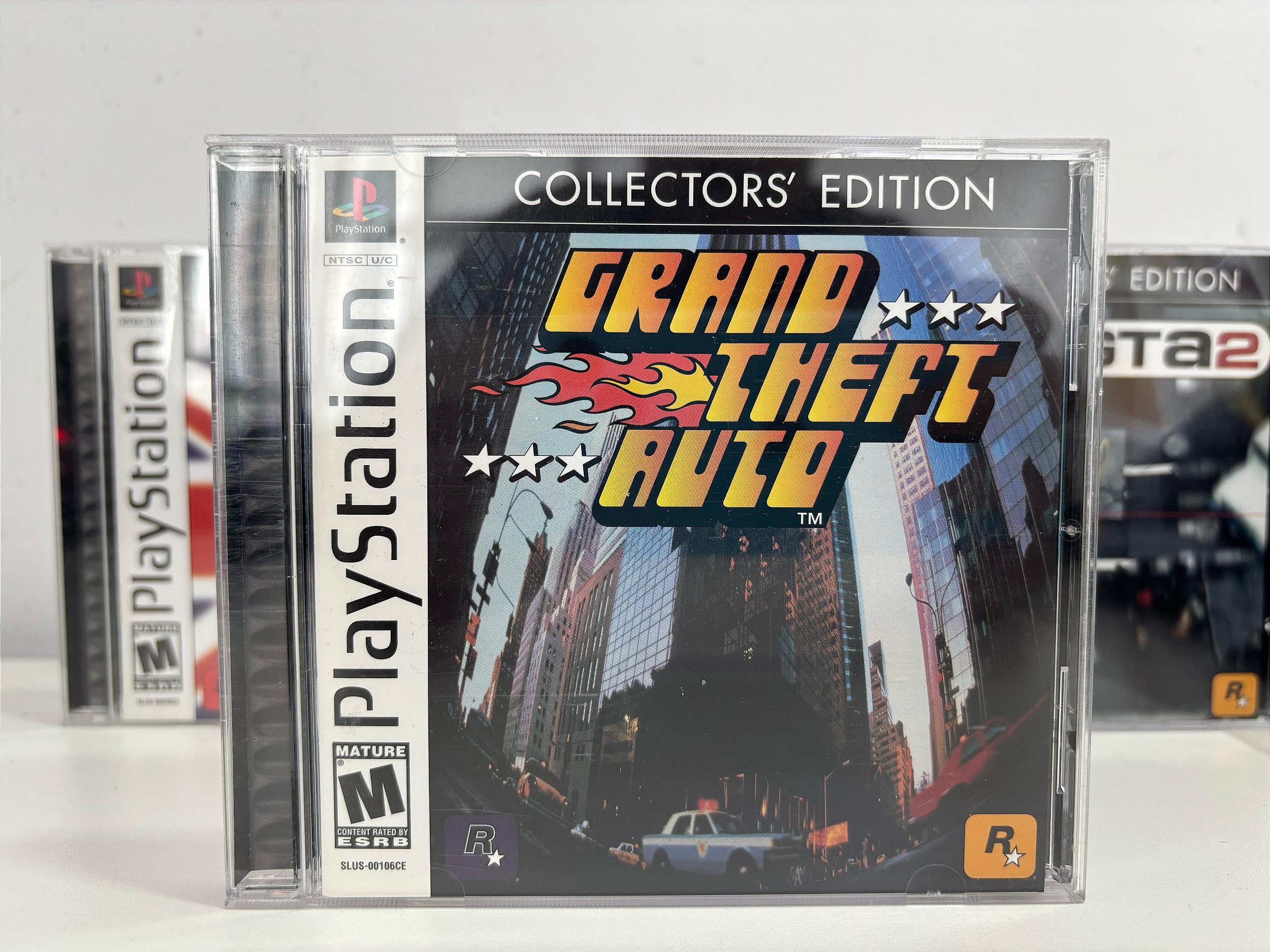 Grand Theft Auto - GTA Collectors Edition PS1 Original Americano (Usado ...