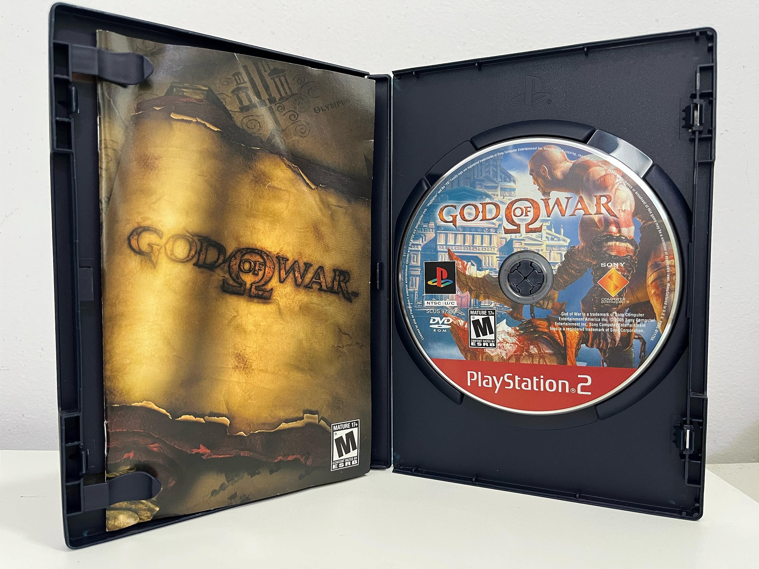 God Of War GH PS2 Original Americano (Usado) - www.maicongames.com.br
